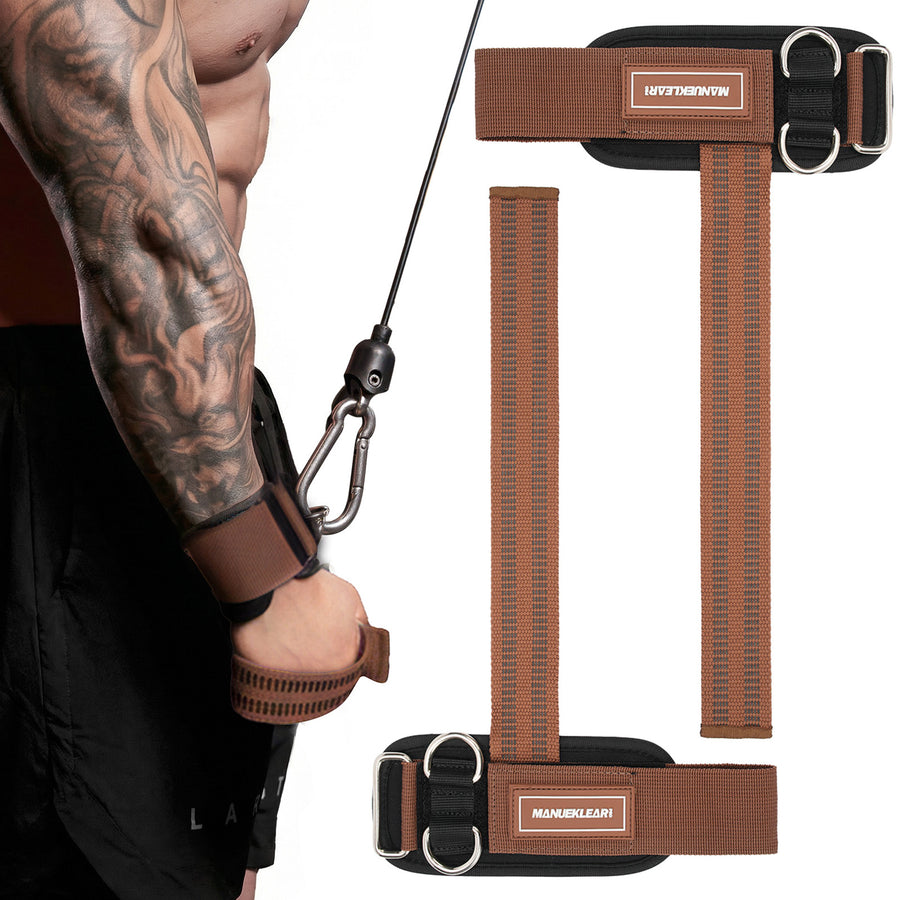 Weightlifting Wrist Straps – Non-Slip D-Ring Gym Lifting Straps for Men ...